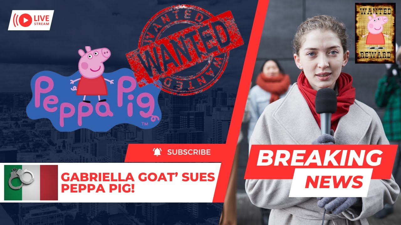 Peppa Pig in Trouble | Gabriella Goat Takes Peppa to Court - YouTube