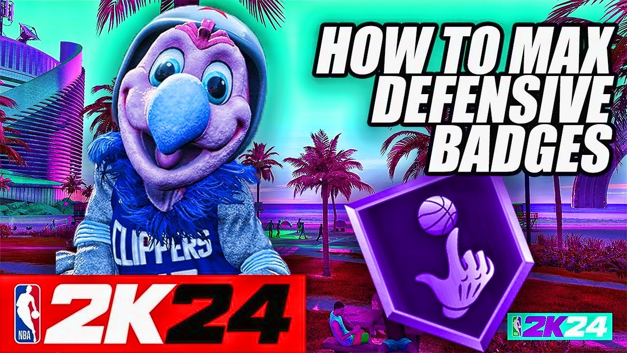 NEW FASTEST WAY TO MAX DEFENSIVE BADGES ON NBA 2K24! HOW TO GET ALL ...