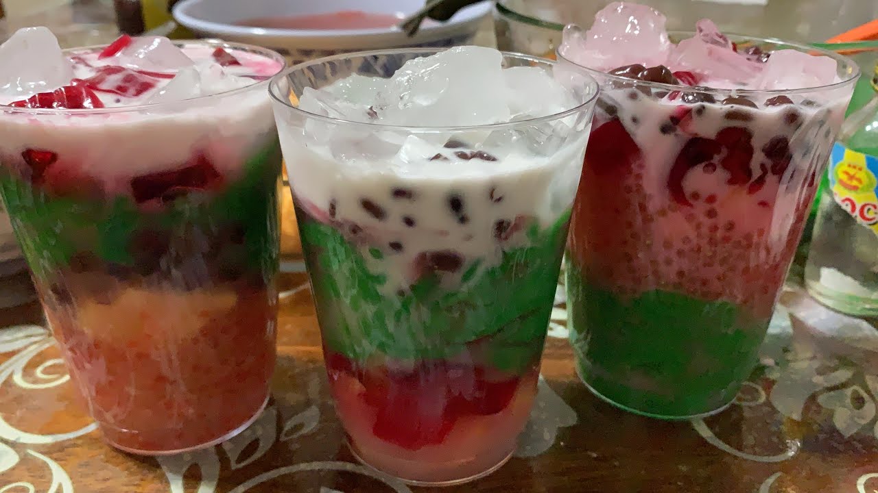How To Make Lod Chong / Tapioca Pearls In Coconut Milk 🥛 Qhia Ua Nab ...