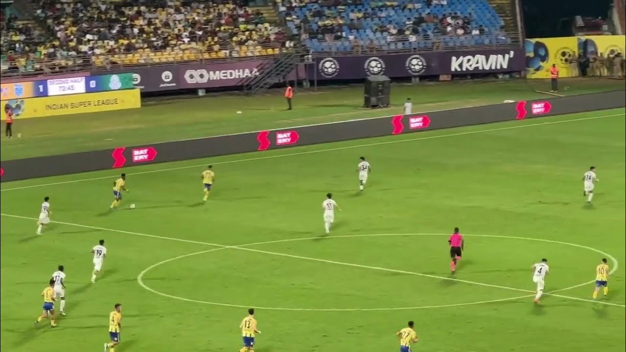 KERALA BLASTERS | INDIAN SUPER LEAGUE | KBFC vs MSC | GOAL CHANCES. - YouTube