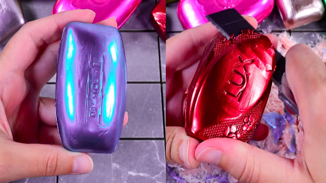 Satisfying and Relaxing Soap Cutting Video | ASMR Soap Carving | Soap ...