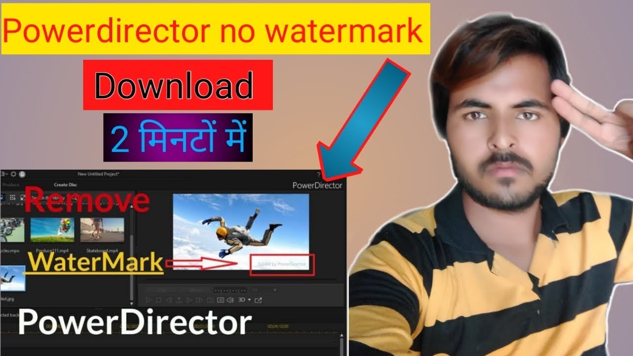 powerdirector without watermark download kaise kare || 2020 ...