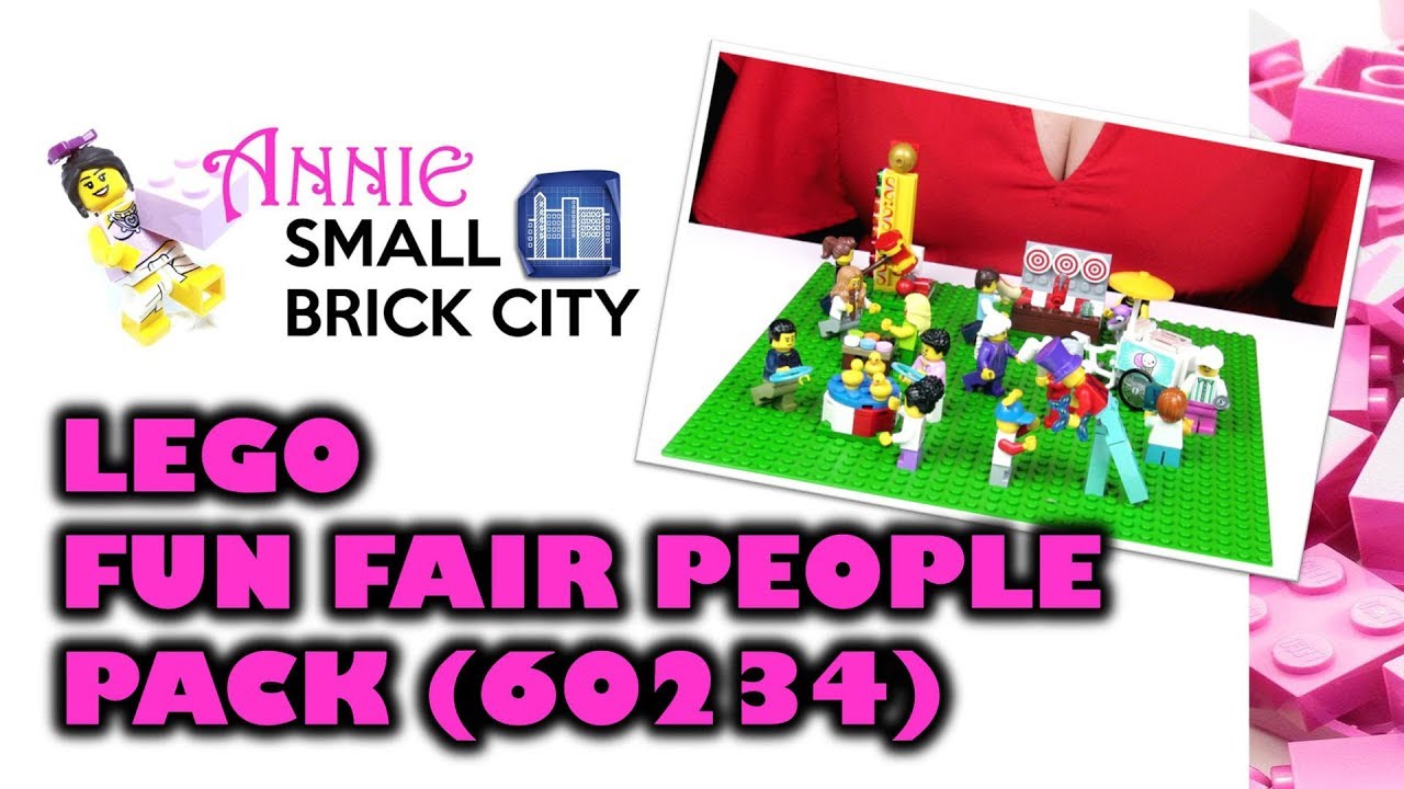 LEGO 2019 Fun Fair People Pack (60234) Therapeutic LEGO Speed Build ...