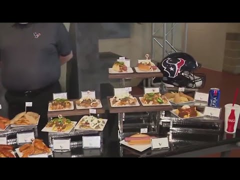 New food and drinks at NRG Stadium this season - YouTube