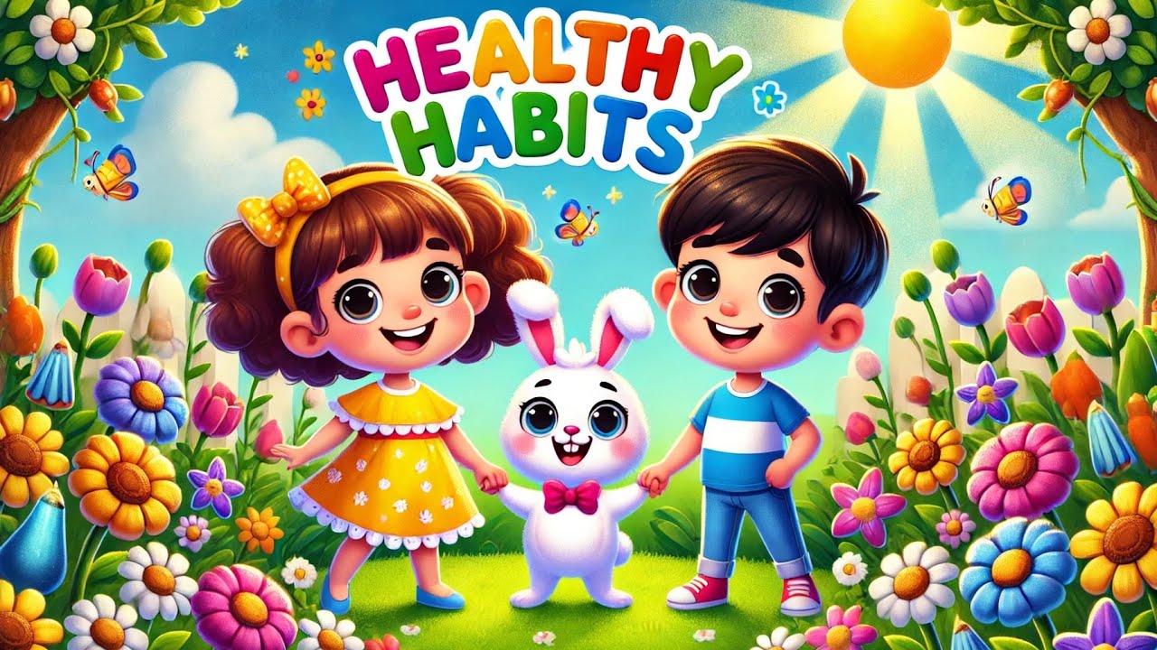 Healthy Habits Song for Kids | Fun & Easy Healthy Routine Rhymes ...