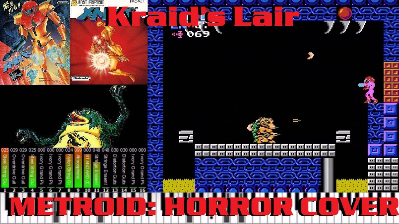 Kraid's Lair - Metroid: Horror cover by Steve Cusic - YouTube