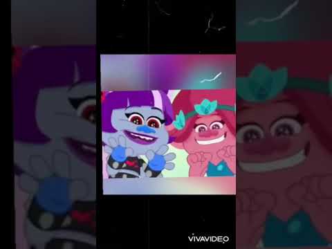 TrollsTopia Poppy And Val Thundershock Edit 2💖💜 - YouTube