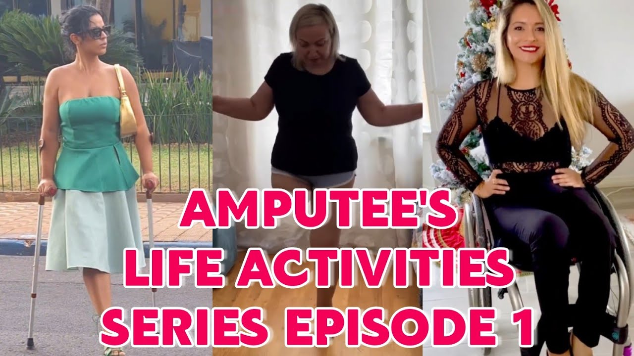 Amputees adaptive independent activities of daily living series 1 - YouTube