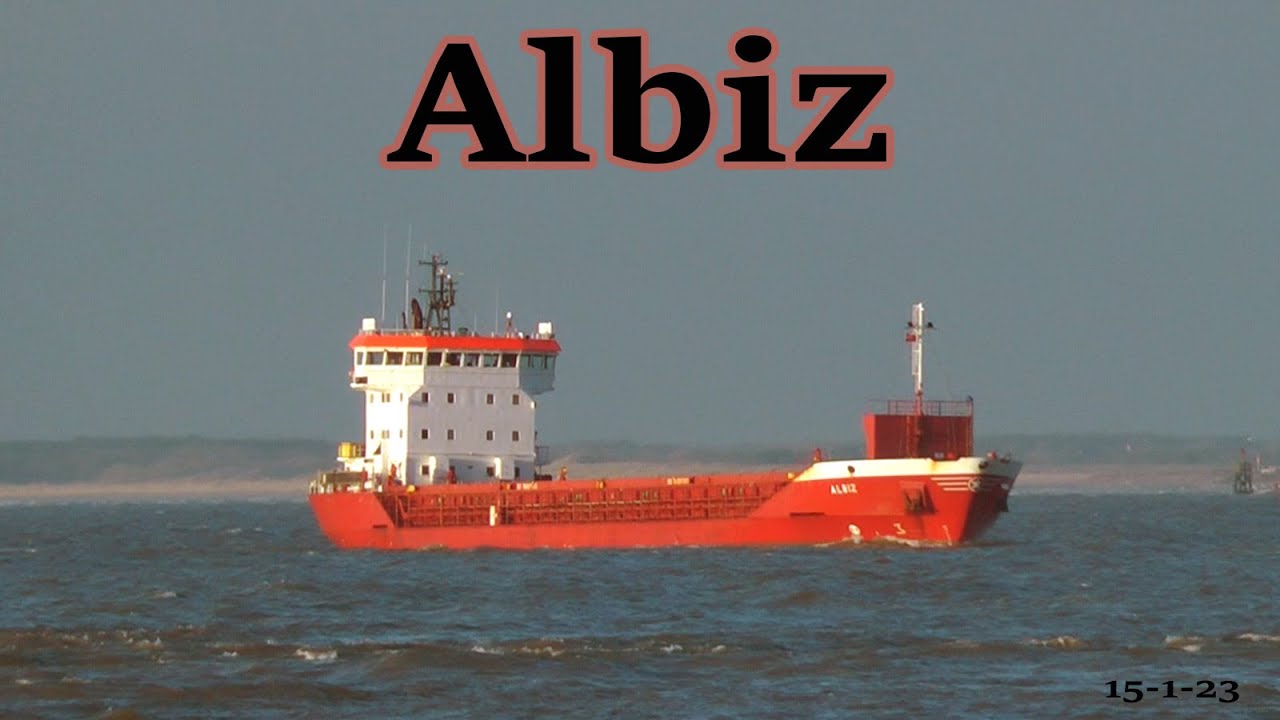 Albiz Cargo Ship Arriving in Liverpool - YouTube