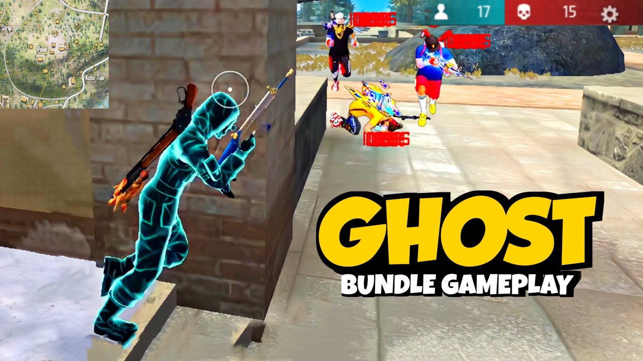 GHOST CRIMINAL BUNDLE FIRST GAMPLAY IN SOLO VS SQUAD BR RANK MATCH🥵🥵🥵 ...