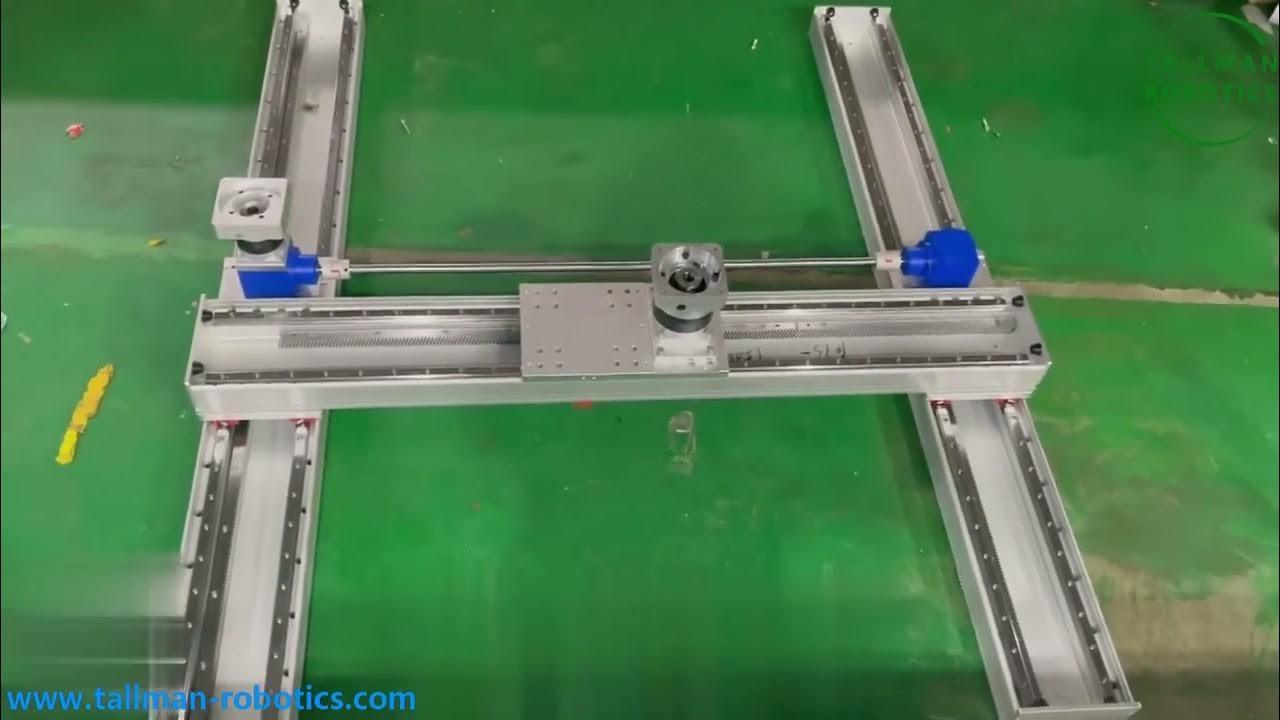 XYZ Gantry Robots, XYZ Multi Linear Manipulators from Tallman Robotics Limited - YouTube