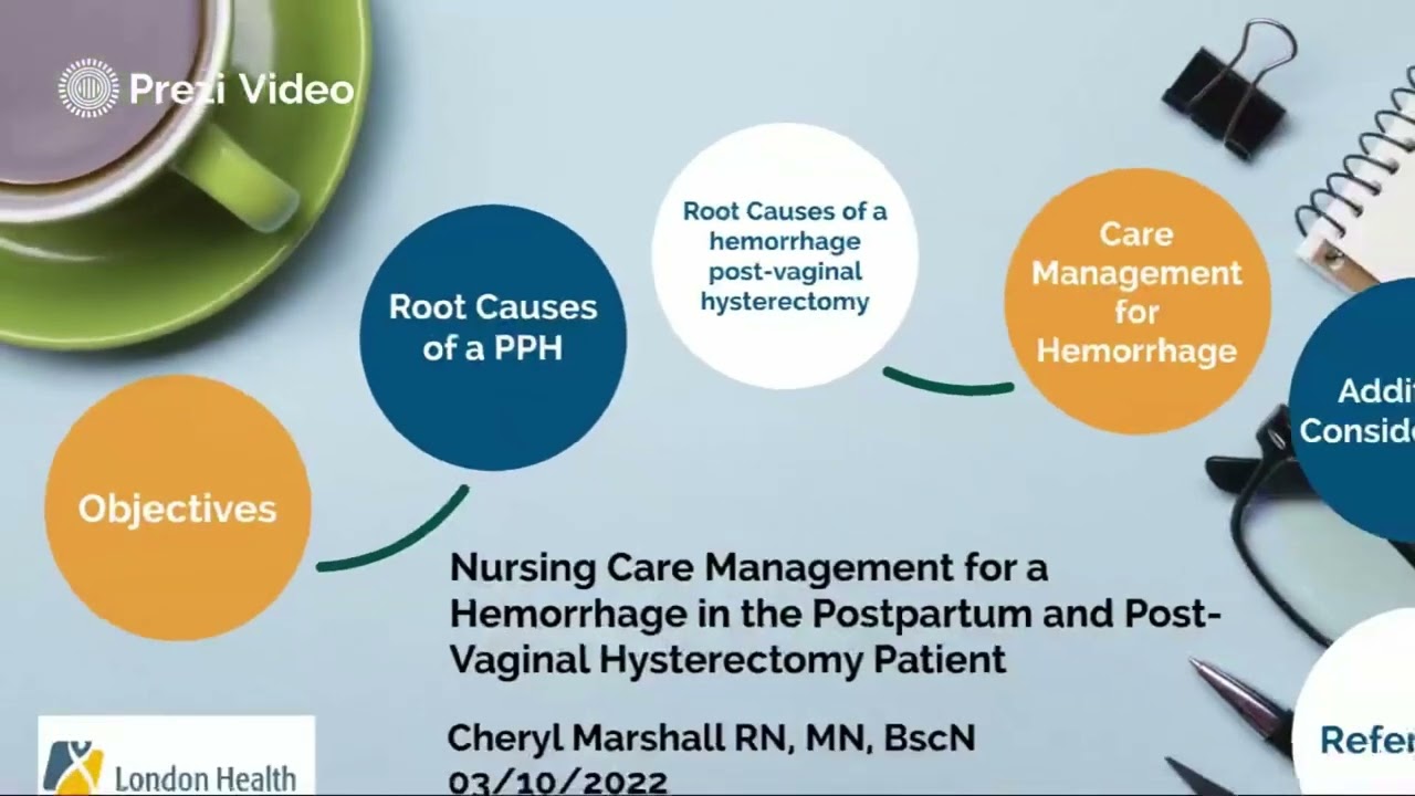Nursing Care Management in PPH and Post Vag Hyst - YouTube