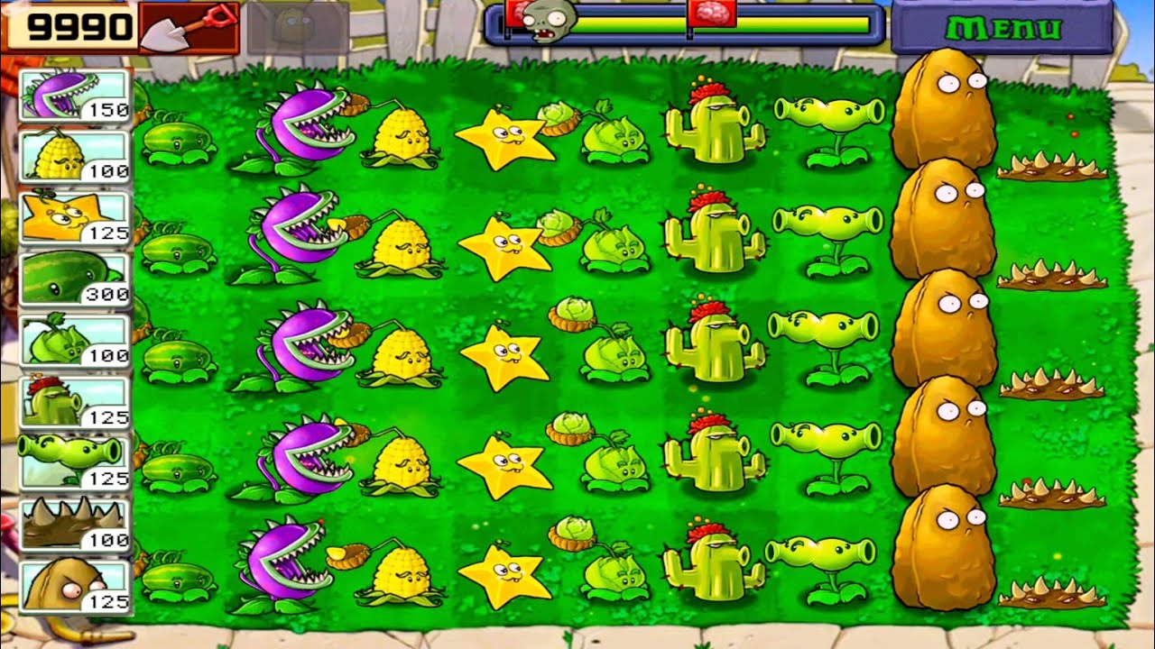 PLANT VS ZOMBIE || ADVENTURE || DAY LEVEL 1/2 FULL HD GAMEPLAY - YouTube