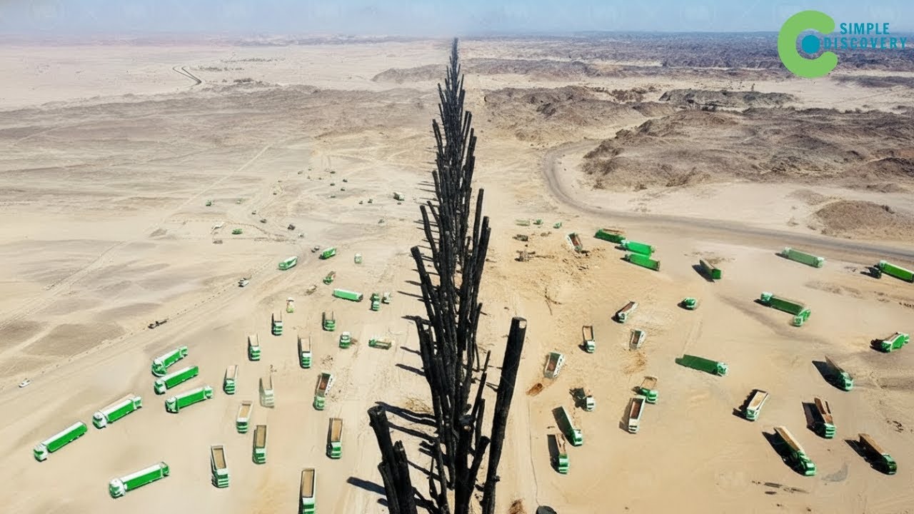 Discovered Why Saudi Arabia's Line City Is Collapsed - The Reason That ...