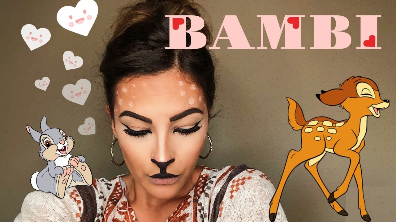 TUTO MAKE-UP BAMBI (FACILE) ! - YouTube