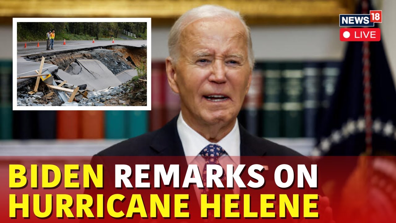 Storm Helene Live | Biden Pledges To Aid Victims Of Hurricane Helene ...