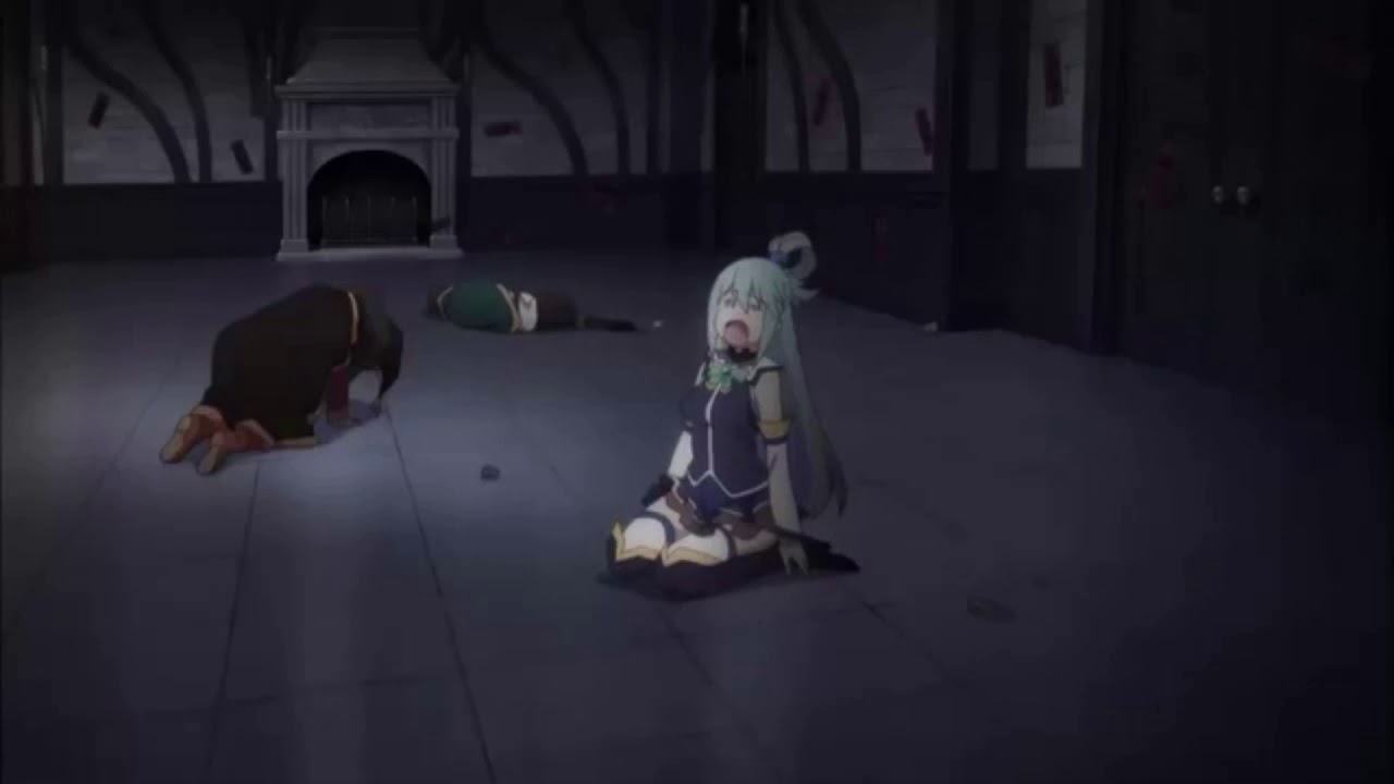 Aqua crying for 9 minutes straight - YouTube