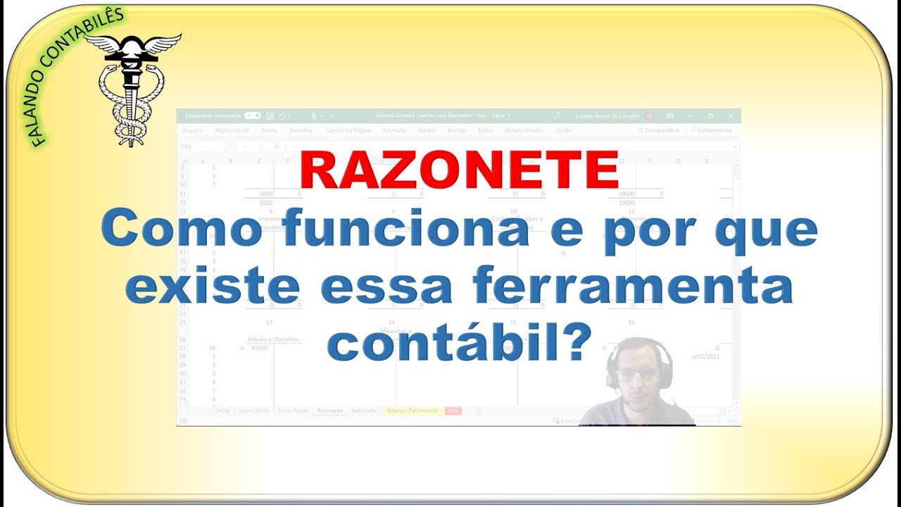 Escrituração contábil, o razonete (Aula 10) - YouTube