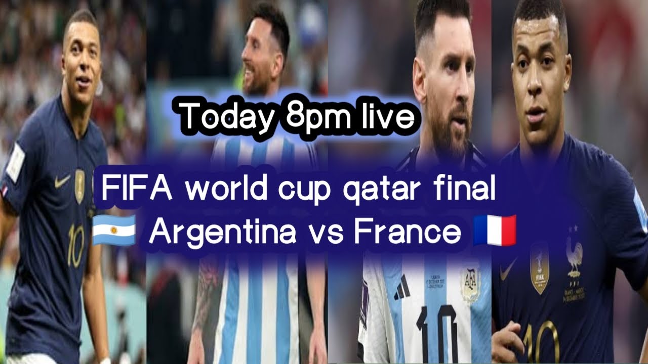 FIFA World Cup qatar final match France vs Argentina | Argentina vs ...