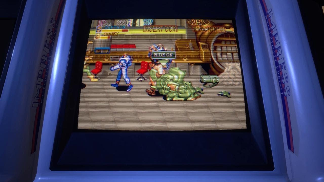 Capcom Arcade Stadium - Captain Commando Gameplay (4K) - YouTube