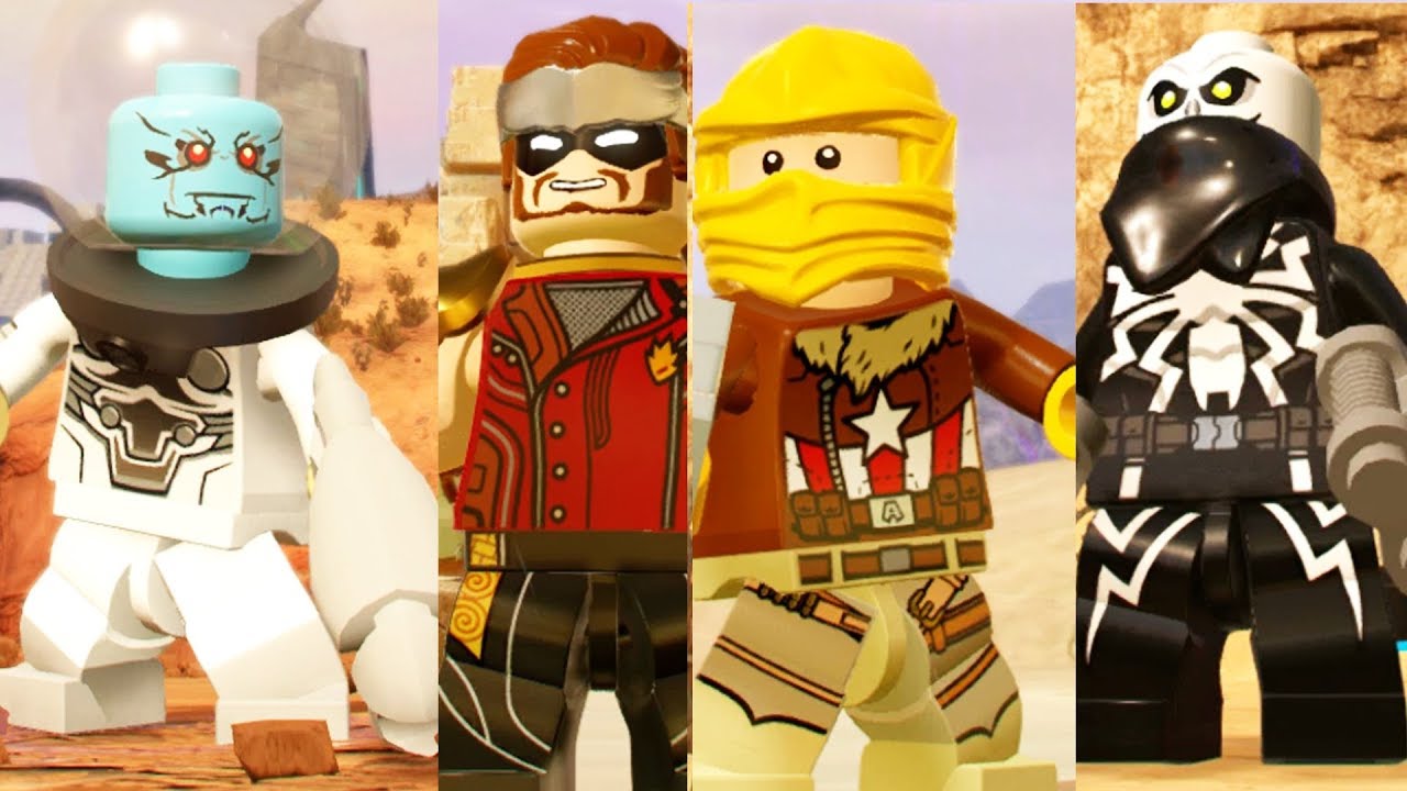 Lego Fortnite Battle Royale Minifigures Youtube