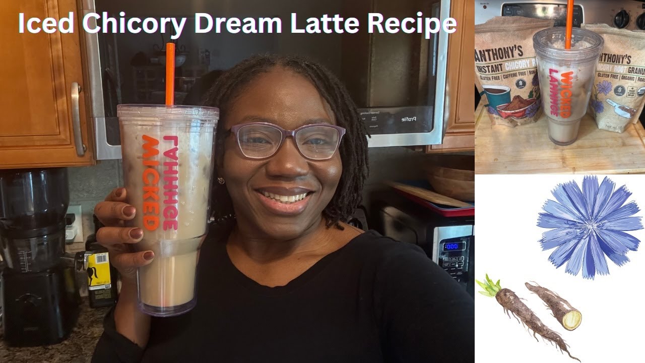Iced Chicory Dream Latte Recipe - YouTube