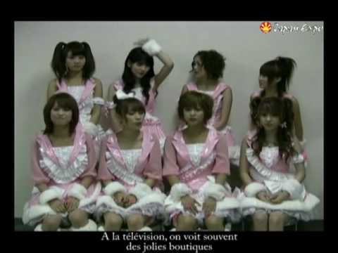 Morning Musume Japan EXPO message eng + french sub - YouTube