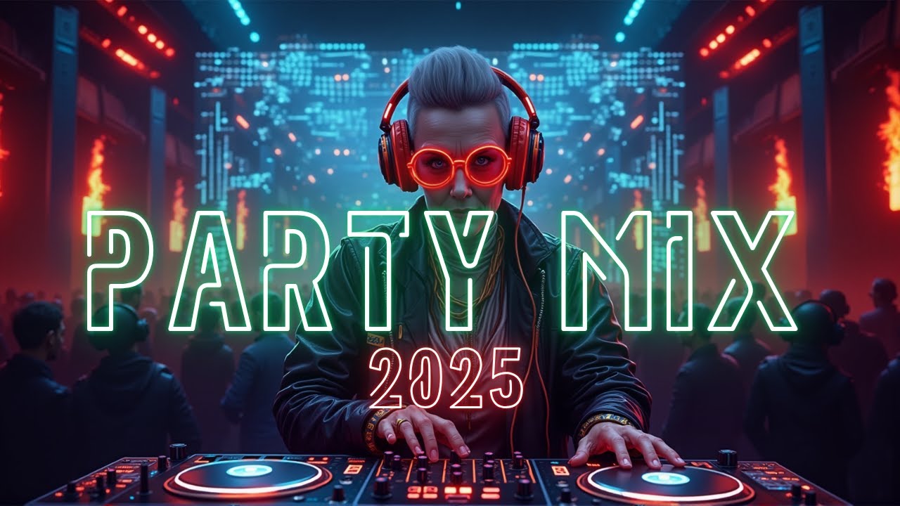 DJ Party Music Mix 2025 | NON STOP EDM Best Party Music Club Mashup ...