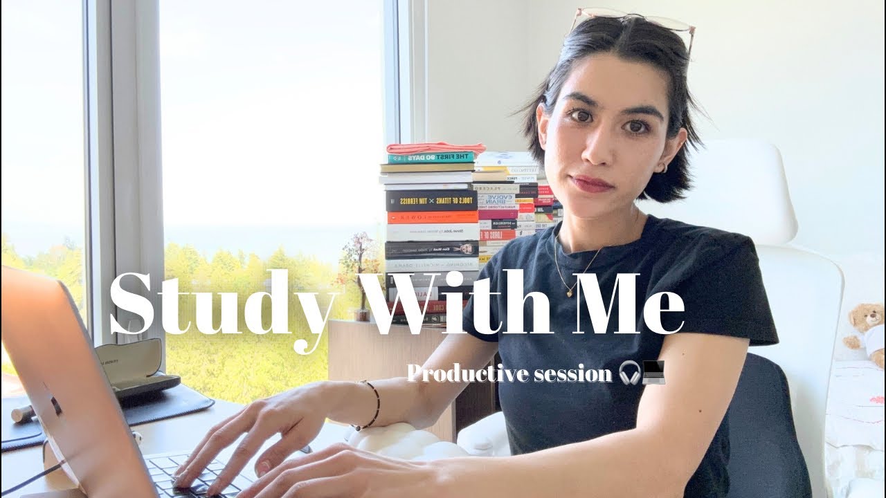 8-HOUR STUDY WITH ME/ Pomodoro60-10 / Calm Music and Background/ Sunny ...