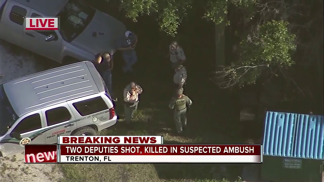 2 deputies shot, killed in suspected ambush in Florida - YouTube