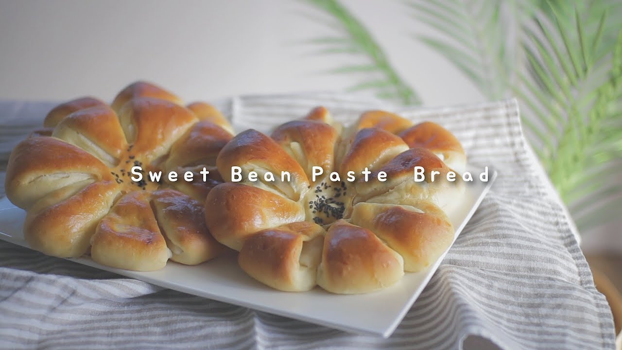 홈메이드 백앙금빵! - Sweet Bean Paste Bread : 앙금빵 by kOzy 코지 - YouTube