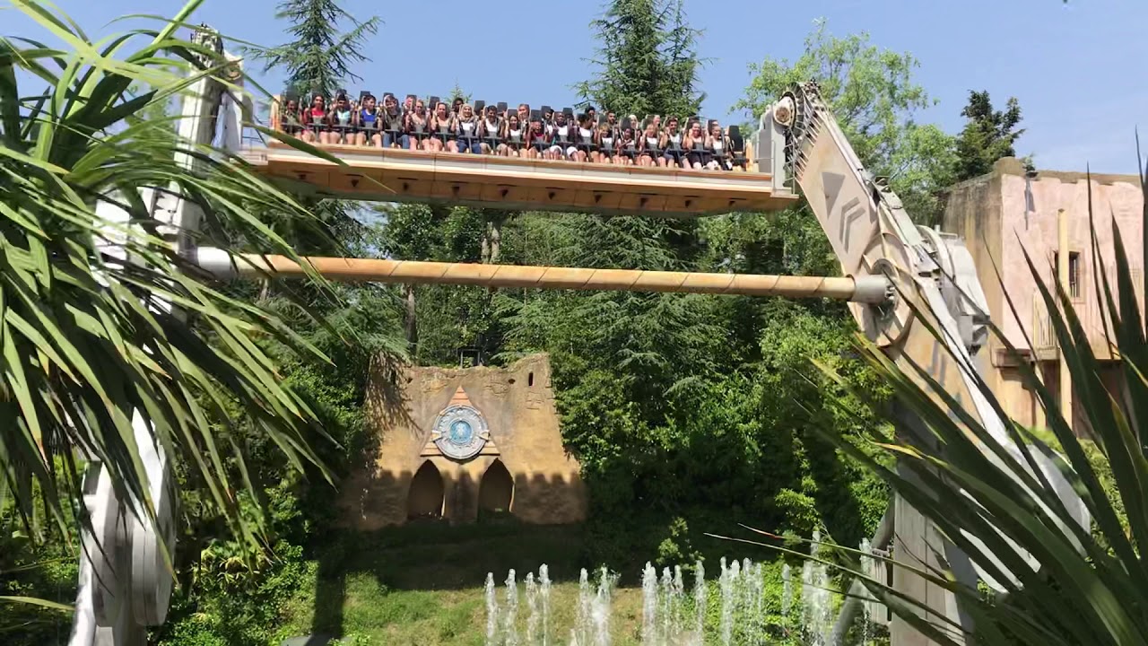 Scary ride - Rameses Revenge Ride, Chessington World of Adventures, UK ...