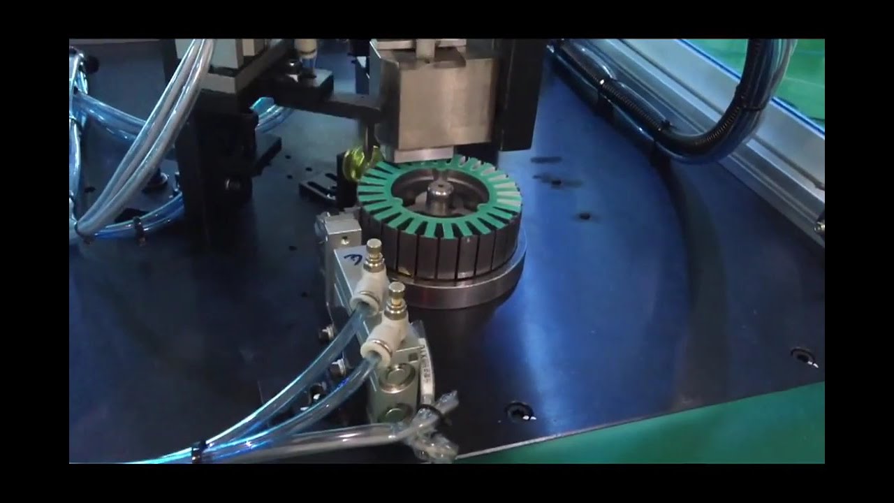 DCCZ1-200 wheel motor paper inserting machine - YouTube