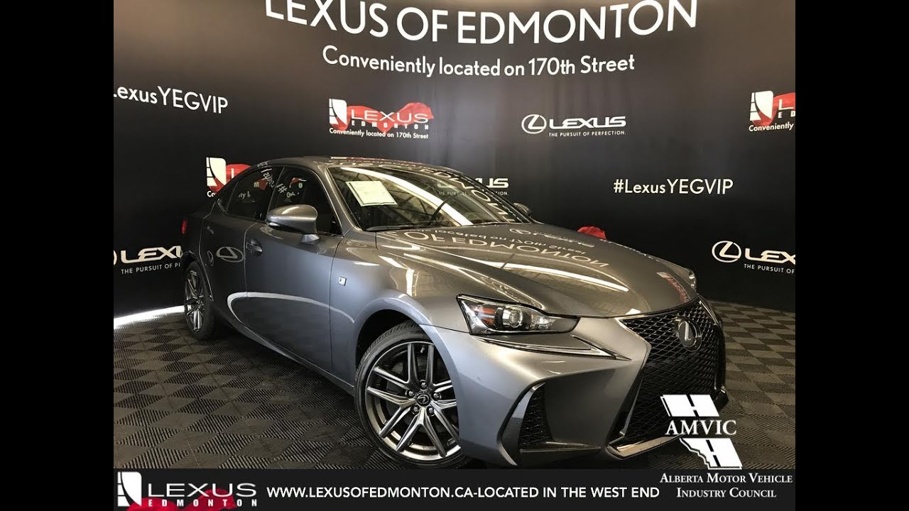 Gray 2017 Lexus IS 300 F Sport Series 1 Walkaround Review South ...