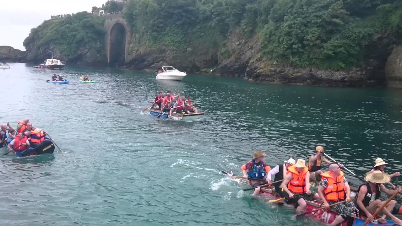 Looe Raft Race 2015 - YouTube