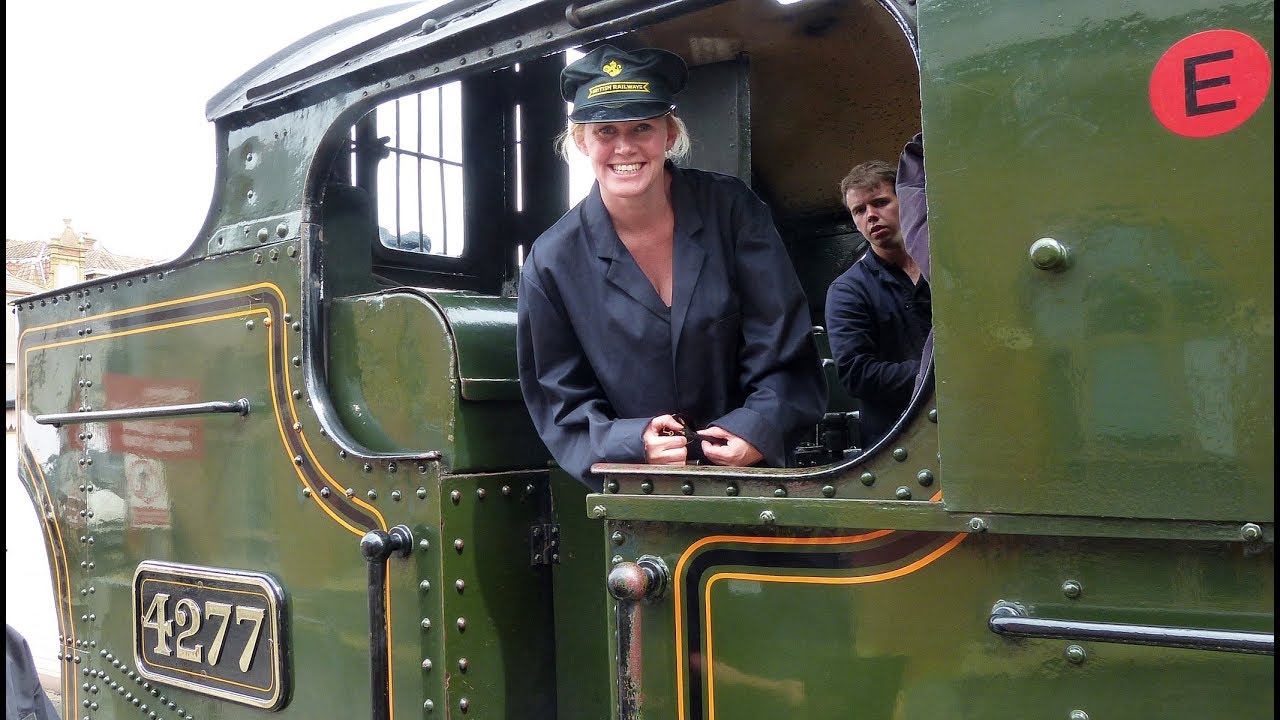Dartmouth Steam Railway. Laura's steam train ride. #traindriver # ...