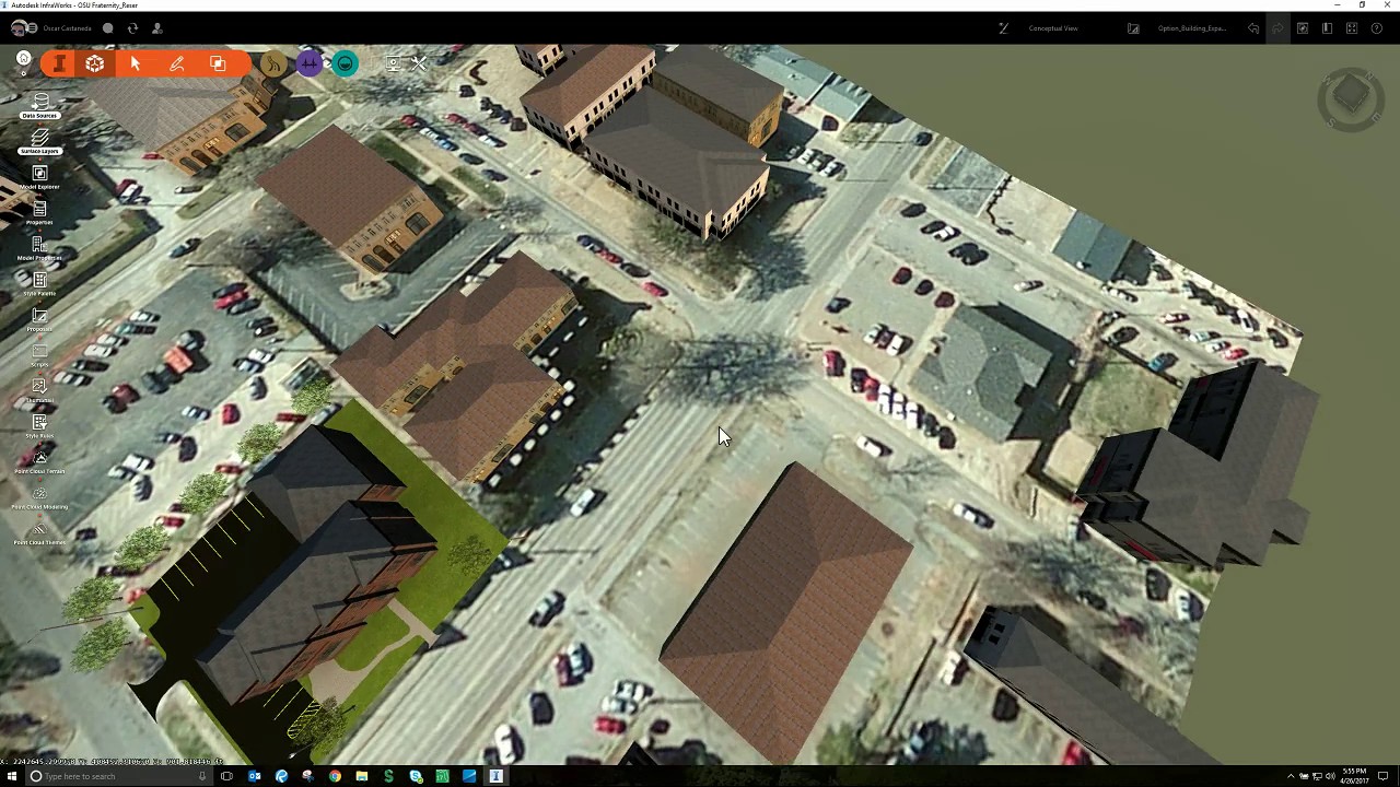 C3D Pavement Markings into Infraworks - YouTube
