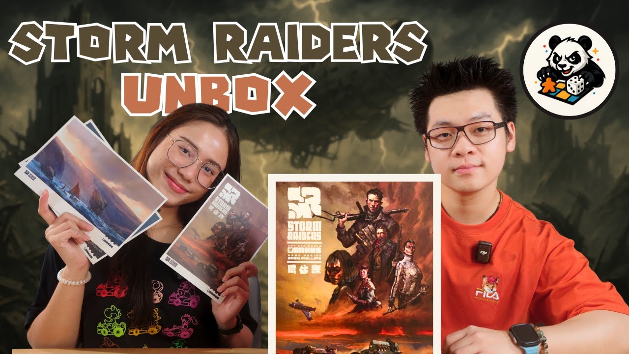 แกะกล่อง : Storm Raiders Kickstarter Deluxe Edition - YouTube