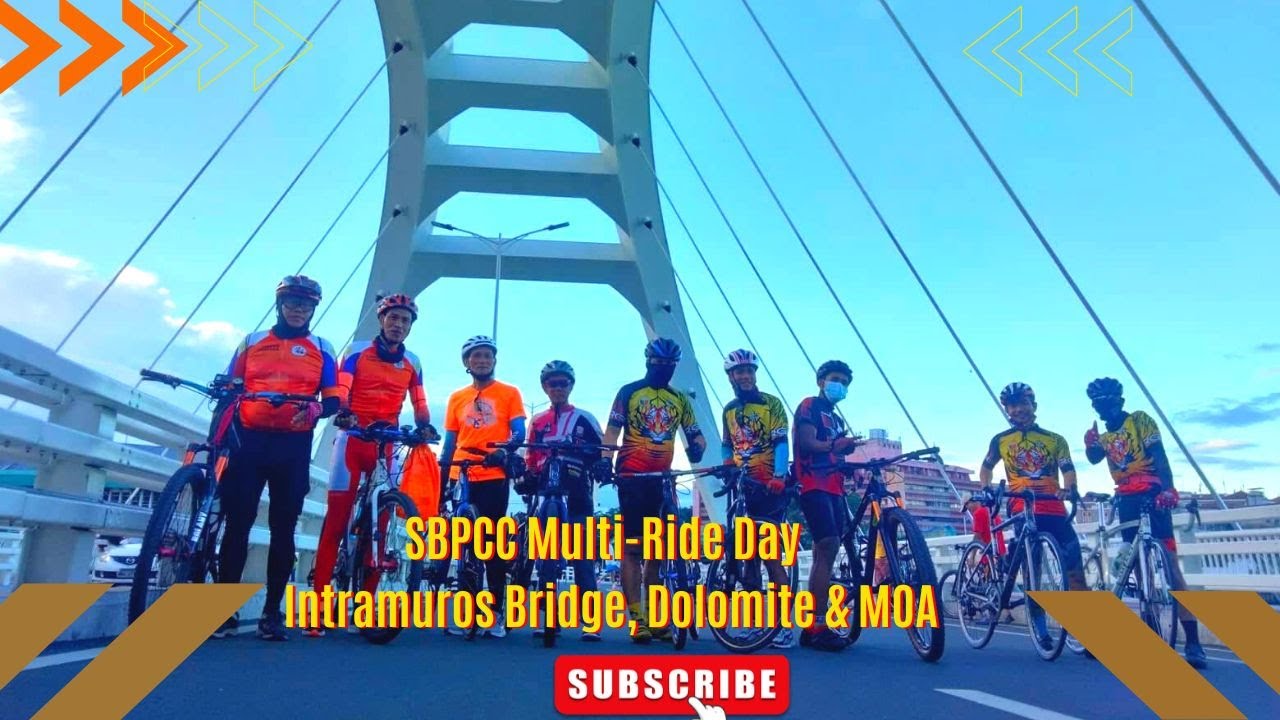 SBPCC Multi-Ride Day | Intramuros Bridge, Dolomite & MOA #SBP - YouTube