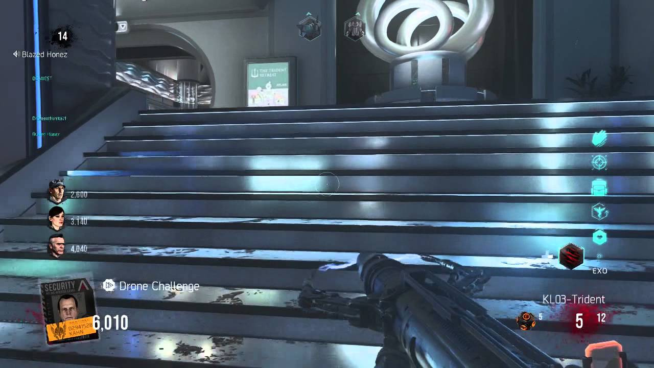 call of duty advanced warfare zombies descent #2(No Commentary) - YouTube