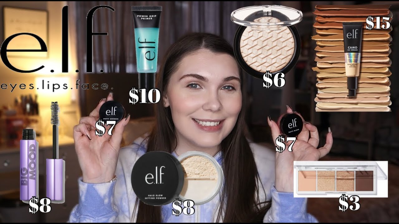 Full Face Of e.l.f. Cosmetics/ Affordable Makeup - YouTube