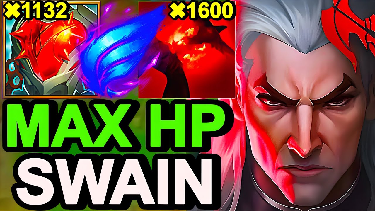 Wild Rift China Swain Mid - 20KILL NEW HEARTSTEEL MAX TANK SWAIN BUILD ...