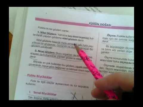 YGS Fizik - 1 saatte Fizigin Dogasi - Part 2