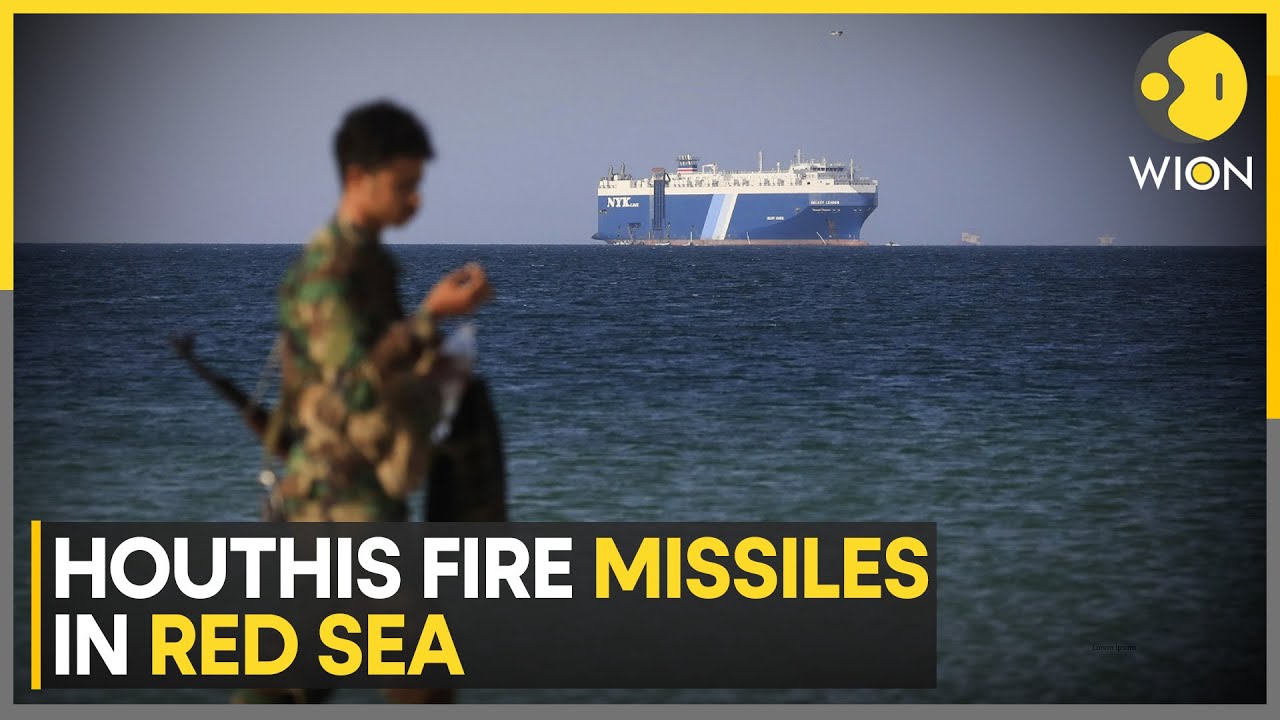 Houthis fire missiles & drones in Red Sea, one of the biggest Houthi ...