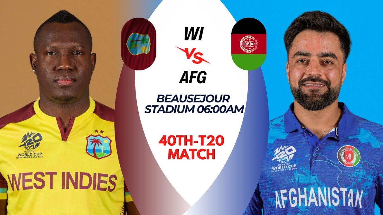 West Indies vs Afghanistan Match Prediction | Wi vs AFG T20 World Cup ...