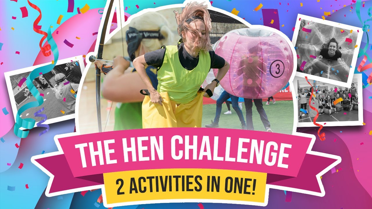 THE HEN CHALLENGE | 2 in 1 Sporty Activity Bundle - YouTube