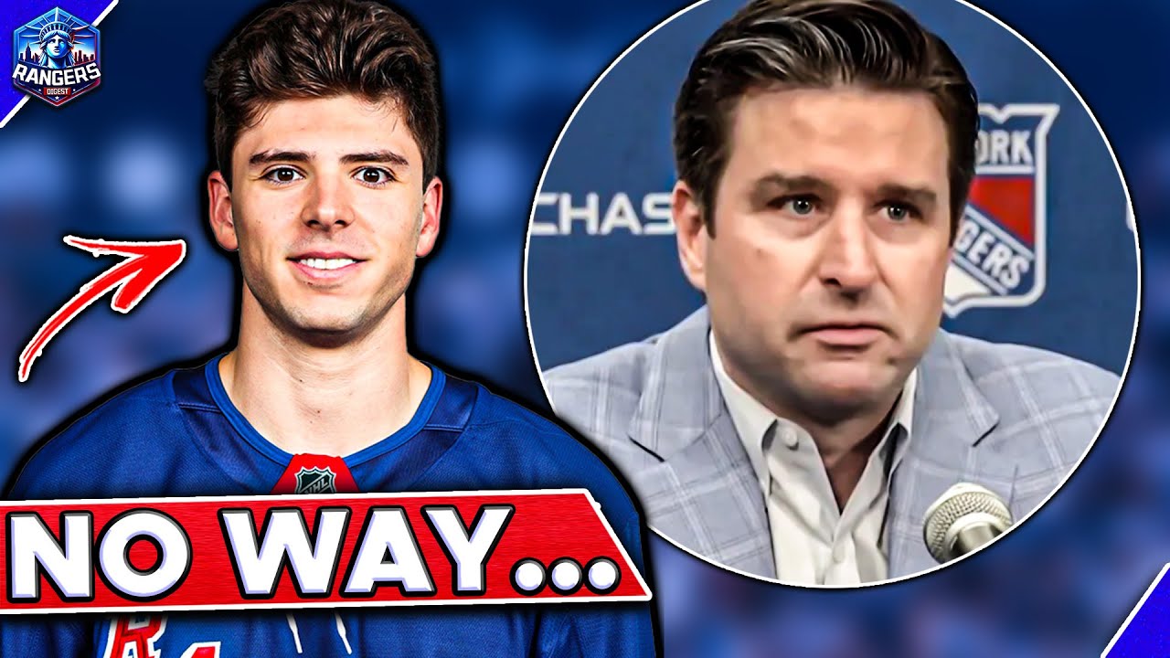 It's Confirmed... Rangers make MULTIPLE MOVES | NYR News - YouTube