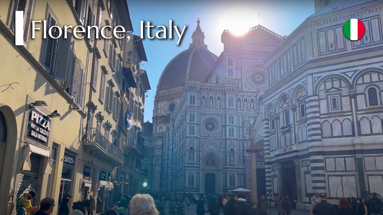 Experience the Beauty of Florence in 4K - Walking Tour of the City's ...
