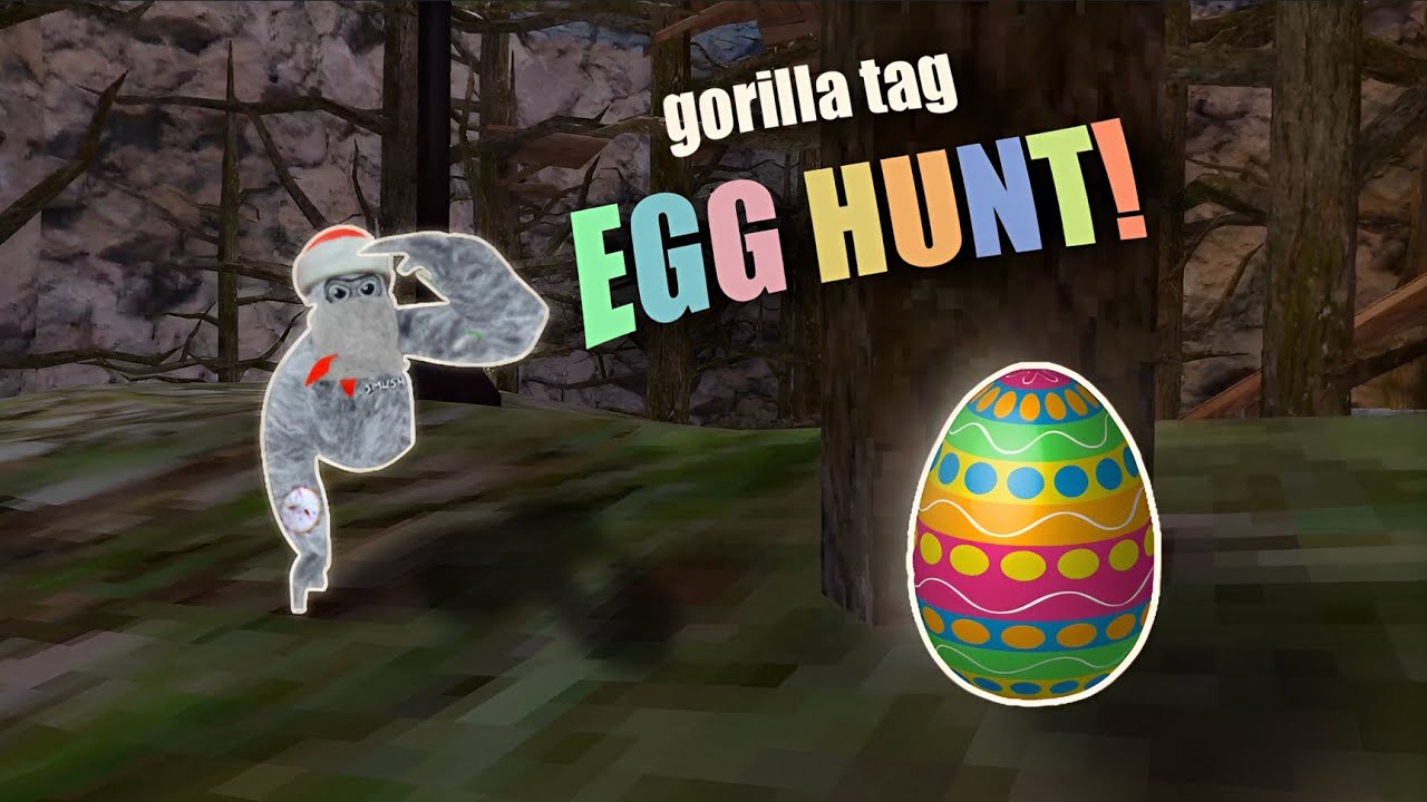 Gorilla tag's spring and easter egg hunt! - Gorilla Tag VR - YouTube