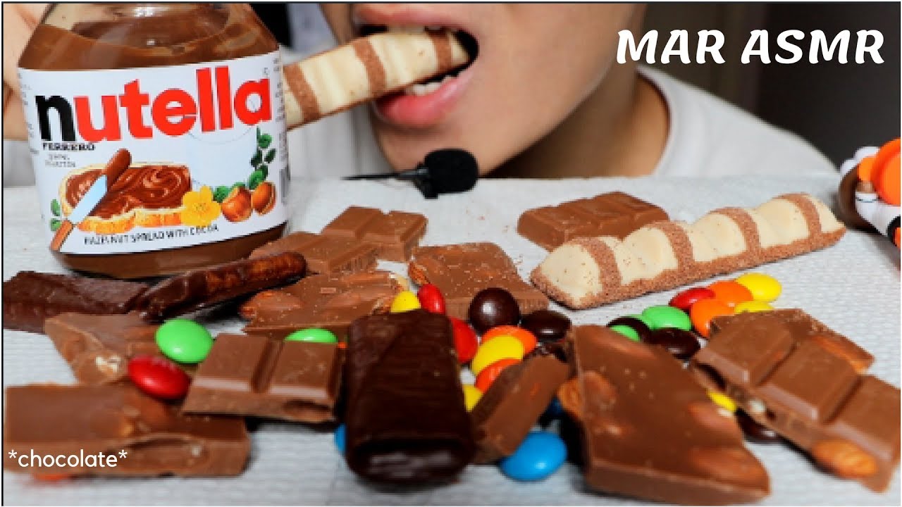 ASMR Eating Sounds | Chocolate (Eating Sounds) | MAR ASMR - YouTube